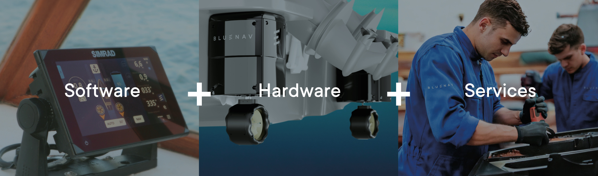 BlueNav Smart Hybrid Boating Solution